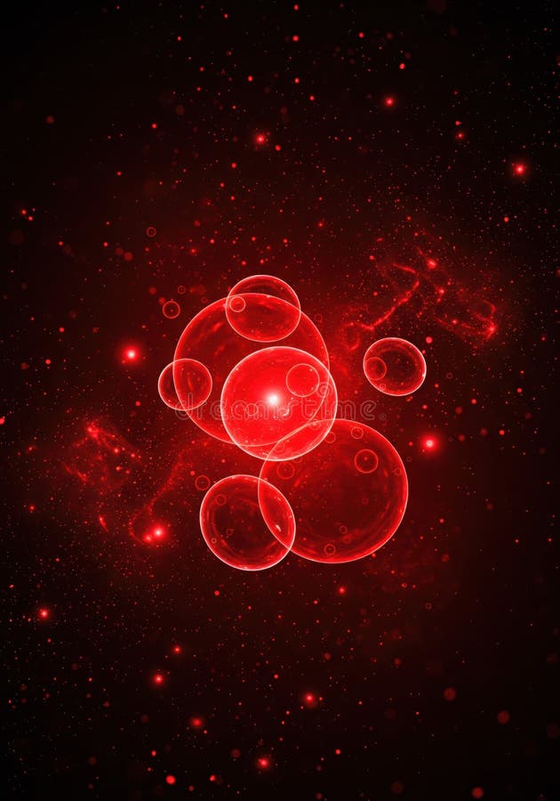 "Celestial Orbs: a Cosmic Symphony of Light" Stock Illustration ...