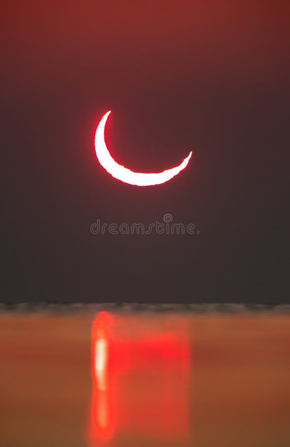 A Celestial Phenomenon Occurring after 100 Years Stock Image - Image of ...