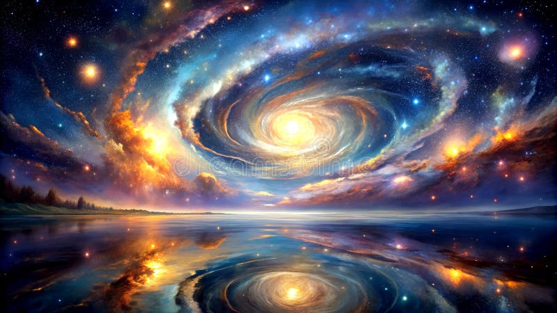 Celestial Reflections: a Visual Meditation on the Cosmos Generative AI ...