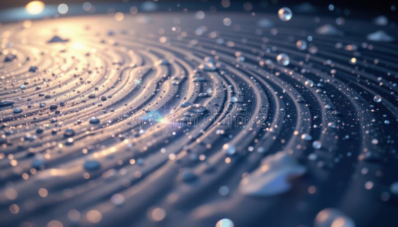 Celestial Ripple Gradient with Starlit Silver and Cosmic Navy, Moving ...