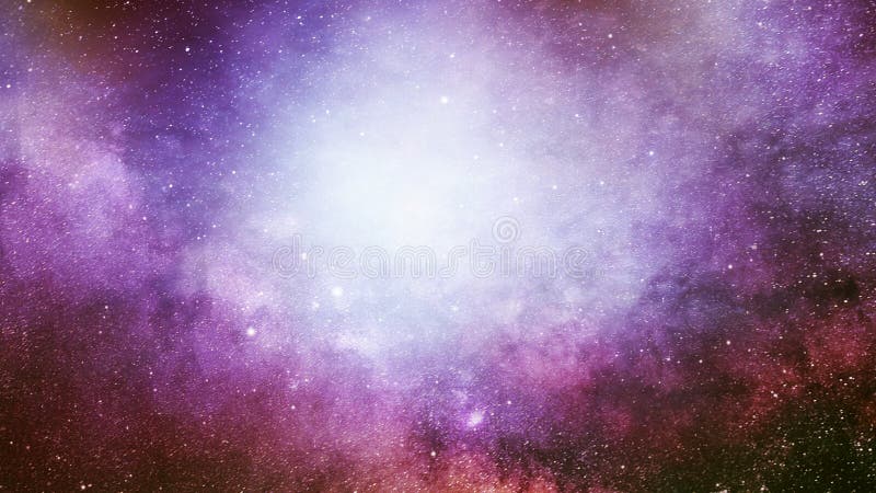 Celestial Scene with Glowing Particles and Stars Falling from Vibrant ...