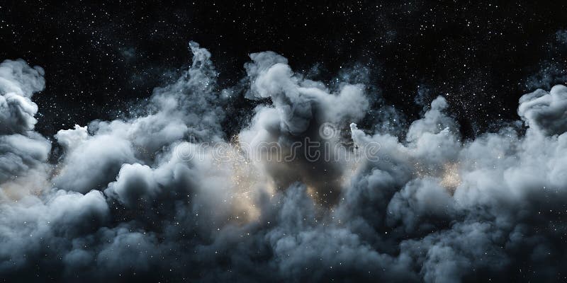 Celestial Smoke Texture with Cosmic Dust for Dreamlike and Sci-Fi ...