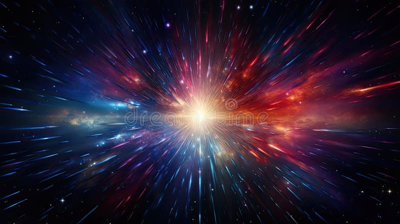Celestial stars exploding stock illustration. Illustration of supernova ...
