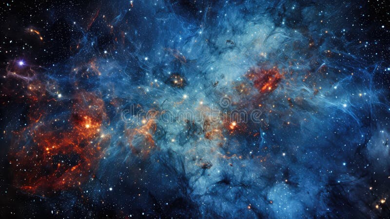 Celestial stars science stock illustration. Illustration of cosmic ...