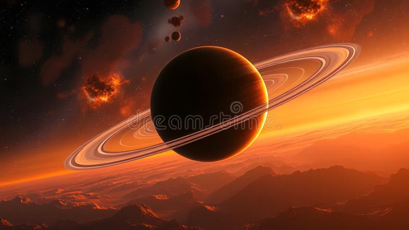 Celestial Symphony Planetary Alignment and Nebula Orbits in ...