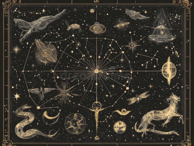 Celestial Tapestry, a Cosmic Journey through Constellations and ...