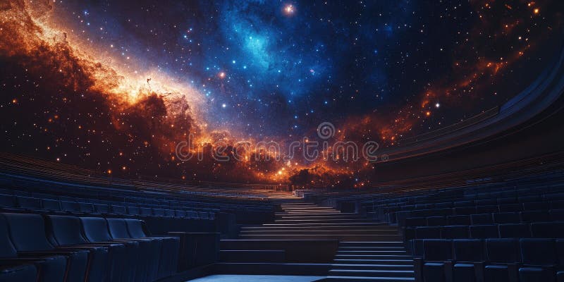 A Celestial Theater Where Constellations Move for Magical, Cosmic, or ...