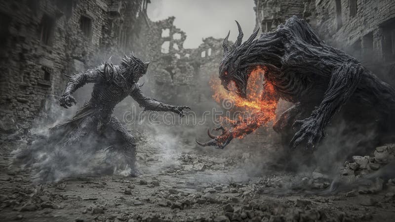 Celestial Confrontation a Demon Strikes Forgotten Stone City Fantasy ...