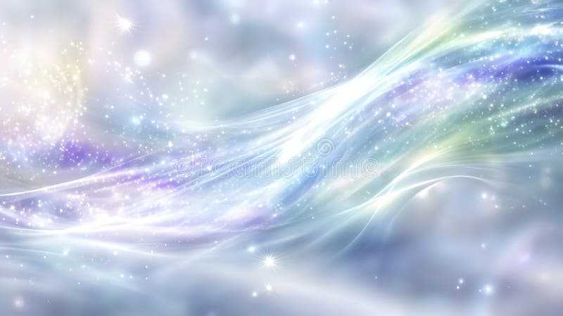 Celestial Waves Light Sparkling Stardust Stock Photos - Free & Royalty ...