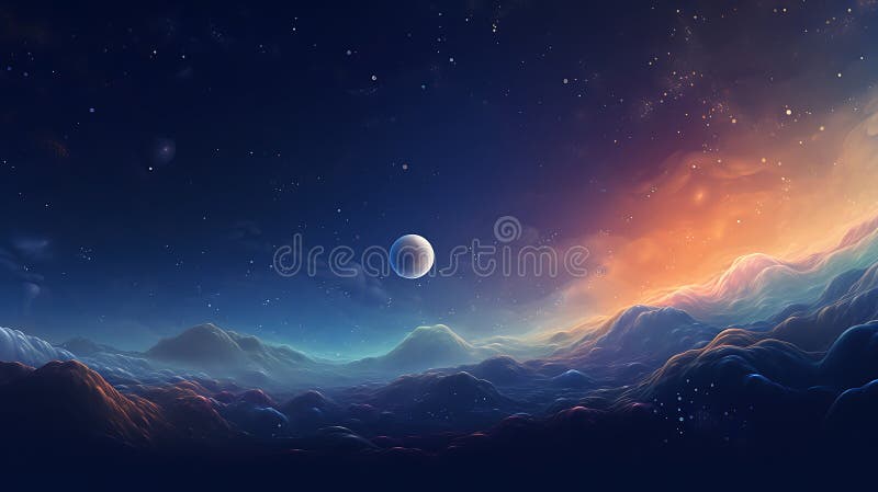 "Celestial Wonder: Captivating Space-Inspired Background for Cosmic ...