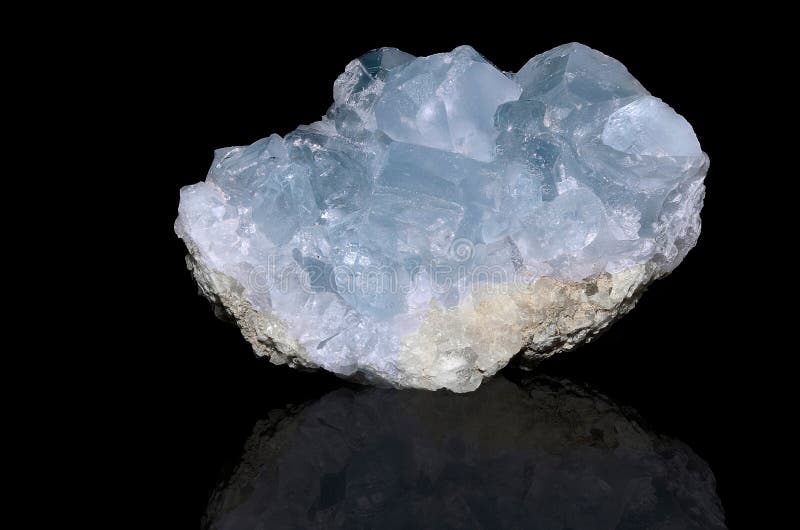 Celestite stock image. Image of bright, chakra, beautiful - 61275763