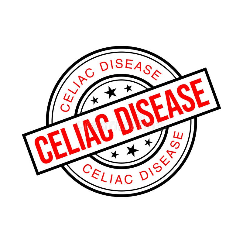 Celiac Disease Letter Rubber Stamp Vector Design Template Stock ...