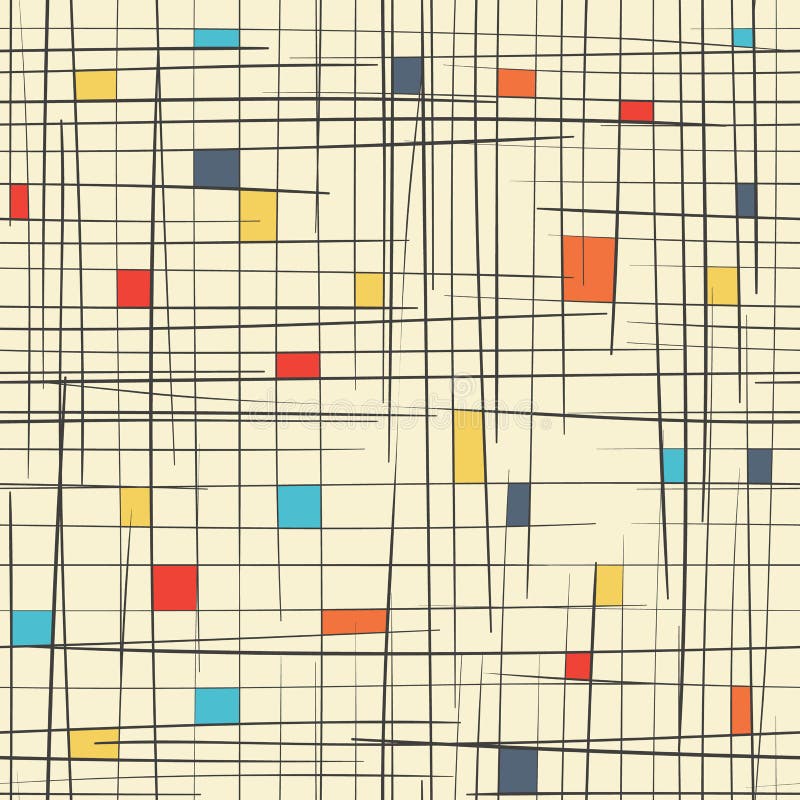 Cell Abstract Seamless Pattern Stock Vector - Illustration of creative ...