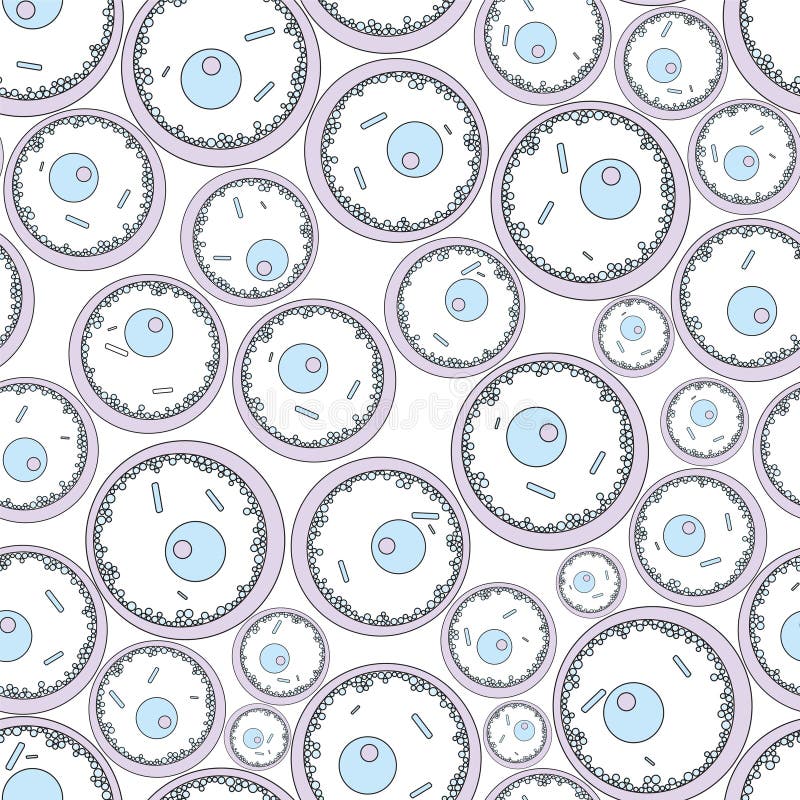 Cell background stock vector. Illustration of cytology - 53420183