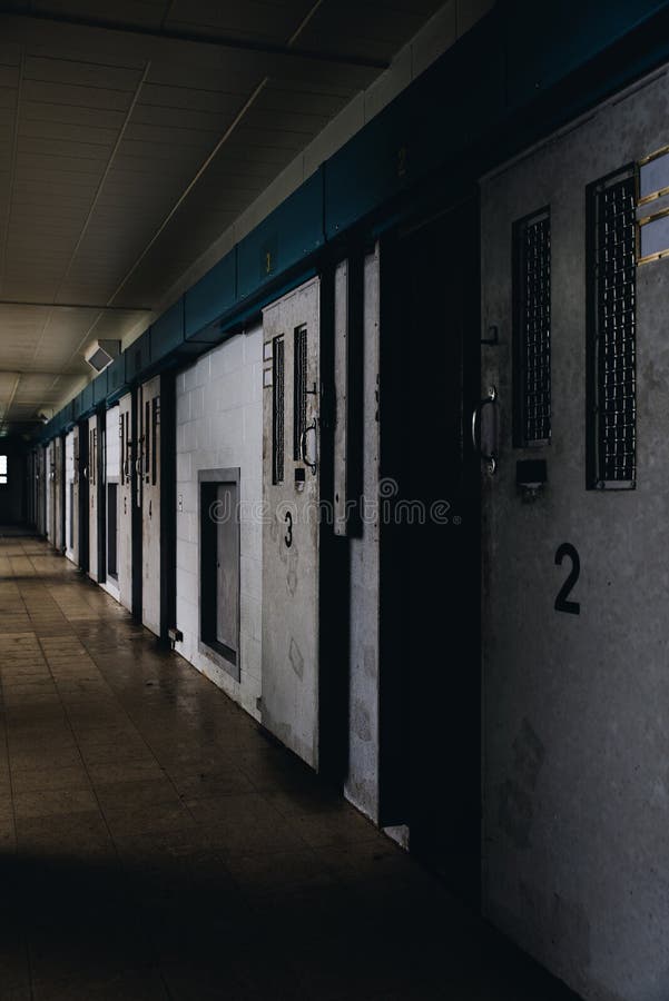 Prison cell block stock image. Image of lawbreaker, incarcerated - 2347185