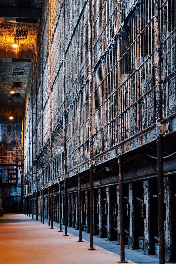 Cell Block - Ohio State Reformatory Prison - Mansfield, Ohio Stock ...