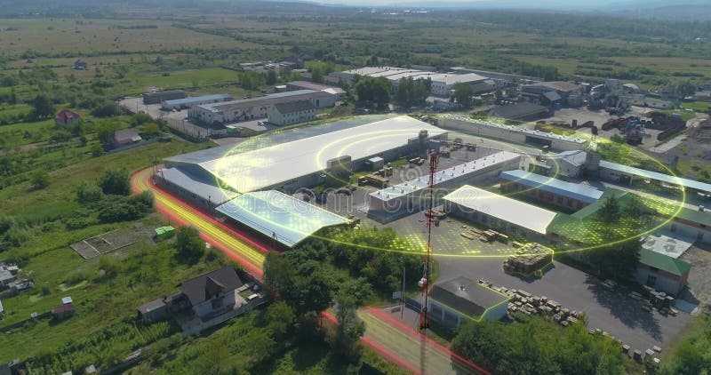 Visualization of Signal Transmission from the Tower. a Cell Data Tower ...