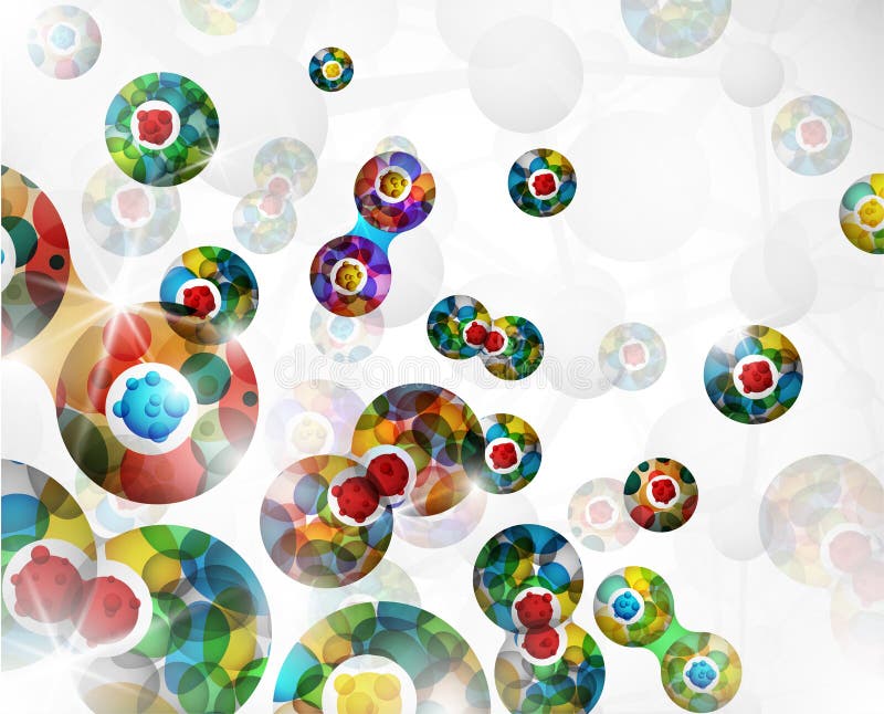 Cell division stock vector. Illustration of microscope - 23554899