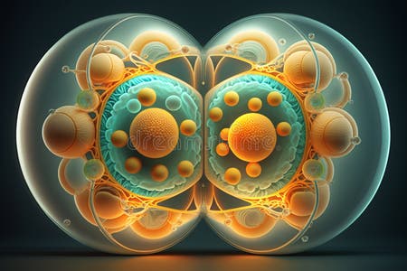 Cell Division or Cell Connection, the Microbiological Process of ...