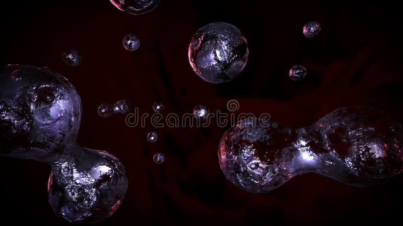 Cell Division 3D Animation,biology.Genetic Engineering Stock Footage ...