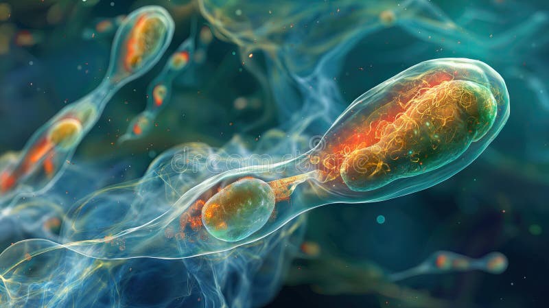 Cell Division Process, Micro Stock Image - Image of eukaryote, medical ...