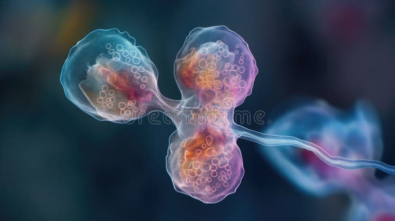 Cell Division Process, Micro Stock Image - Image of eukaryote, zygote ...