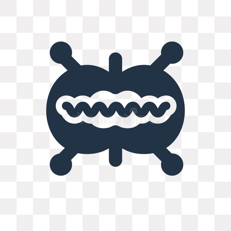Cell Division Vector Icon Isolated on Transparent Background, Ce Stock ...