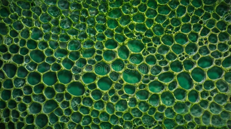 Cell Green Background. Green Background from the Cells. Stock ...