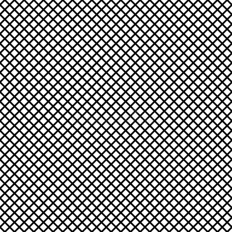 Cell, Grid with Diagonal Lines Seamless Background Stock Vector ...