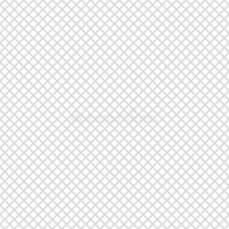 Cell, Grid with Diagonal Lines Seamless Background Stock Vector ...