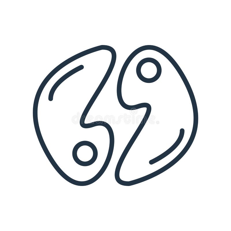 Cell Icon Vector Isolated on White Background, Cell Sign , Line Symbol ...