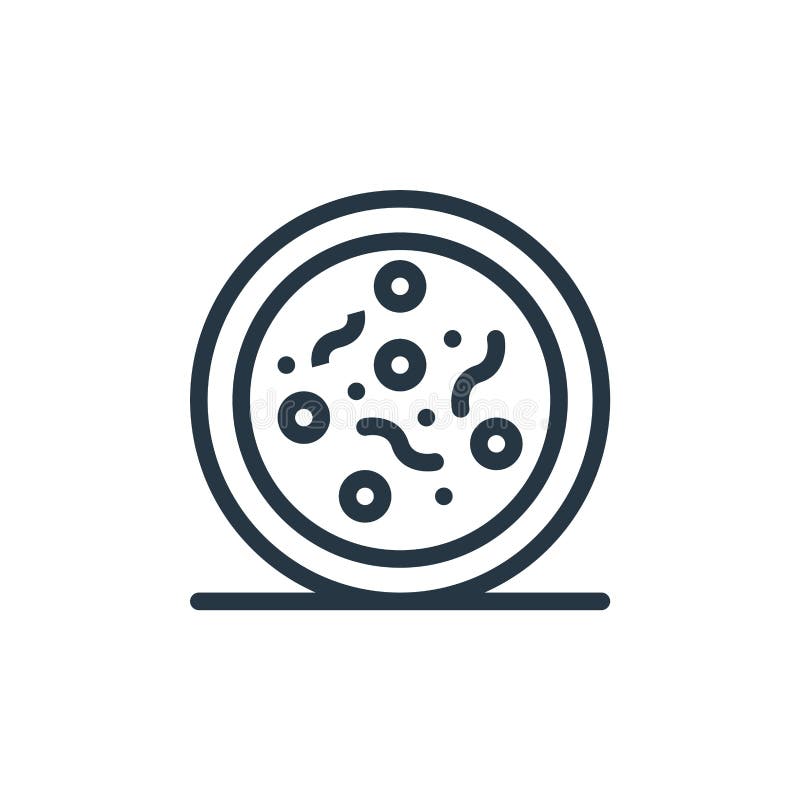 Cell Icon Vector from Medical Concept. Thin Line Illustration of Cell ...