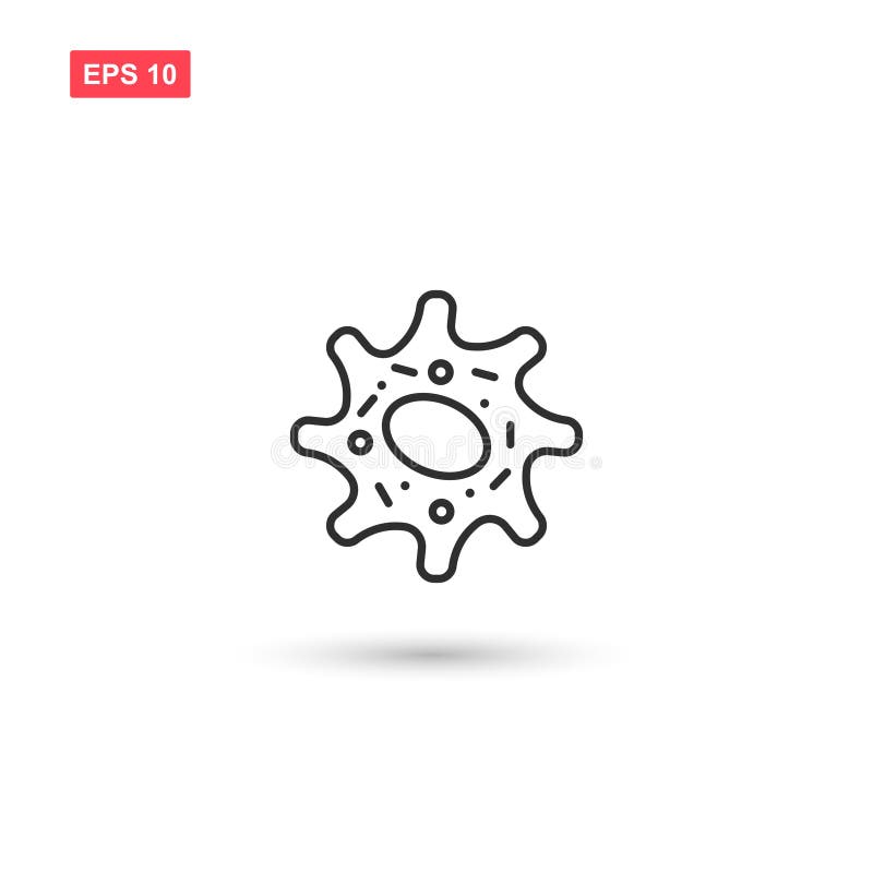 Cell Immune System Icon Vector Design Isolated Stock Vector ...