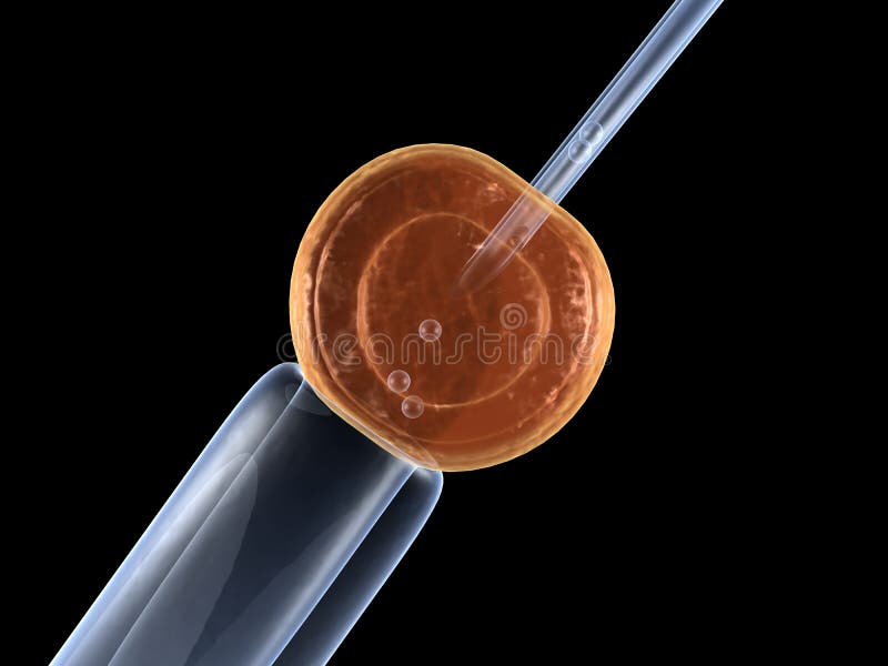 Cell manipulation stock illustration. Illustration of cancer - 8061177