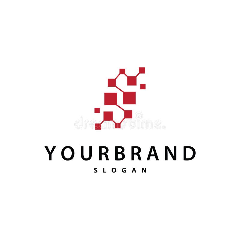 Cell Neuron Technology Logo Design Illustration Data Simple Abstract ...