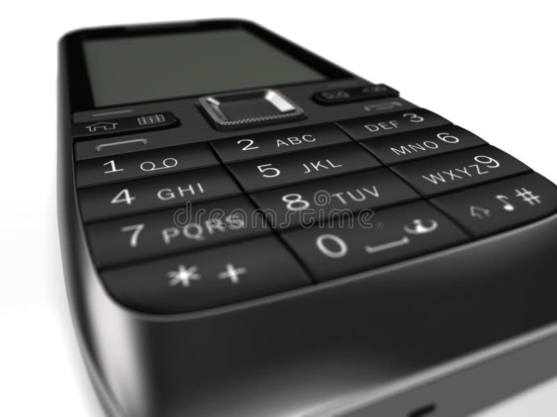 Phone Number Key Pad on Smartphone Stock Image - Image of dial, dialing ...