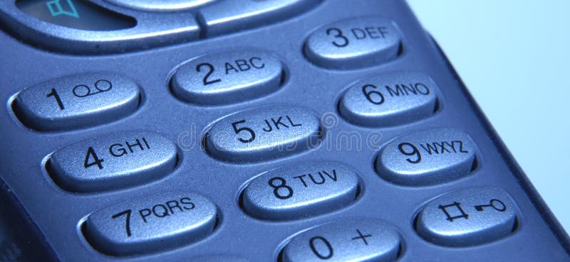 Cell Phone Buttons stock photo. Image of eletronics, cellular - 2486132