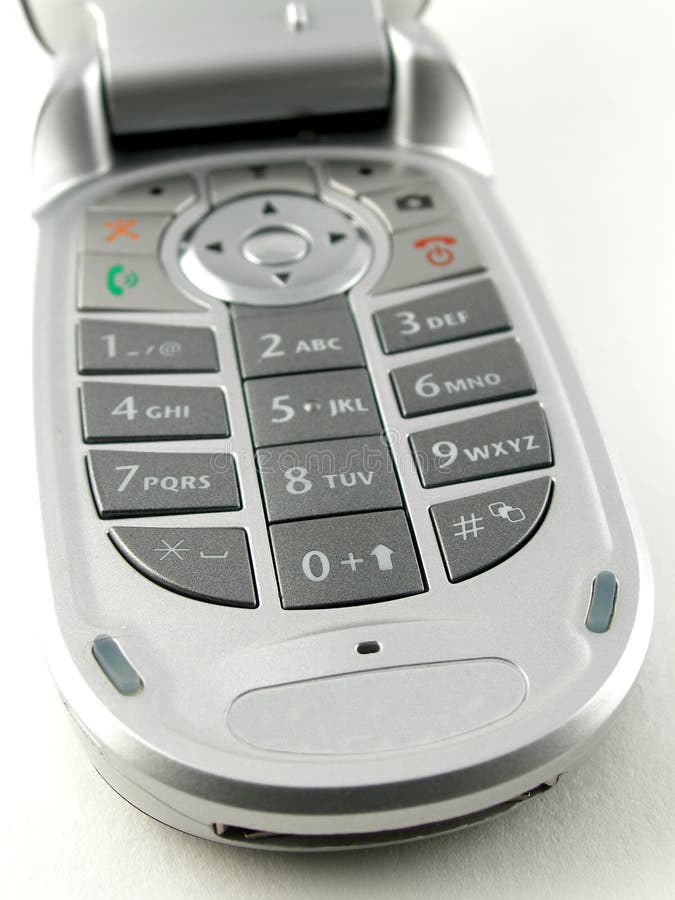 Cell phone stock image. Image of utility, telecom, keypad - 260251