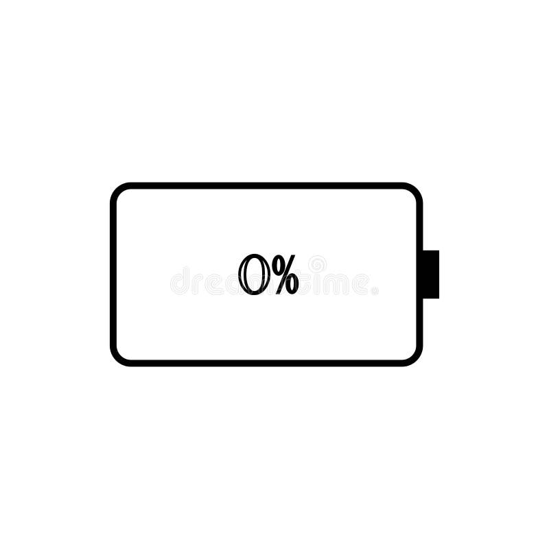 Cell Phone Battery Icon Logo Vector Design Stock Vector - Illustration ...
