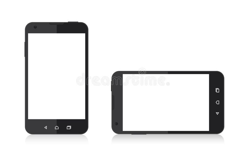 Cell Phone and Sticker Reminder Stock Vector - Illustration of screen ...