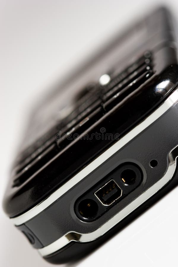 Cell-phone: bottom view stock image. Image of letters - 2273237