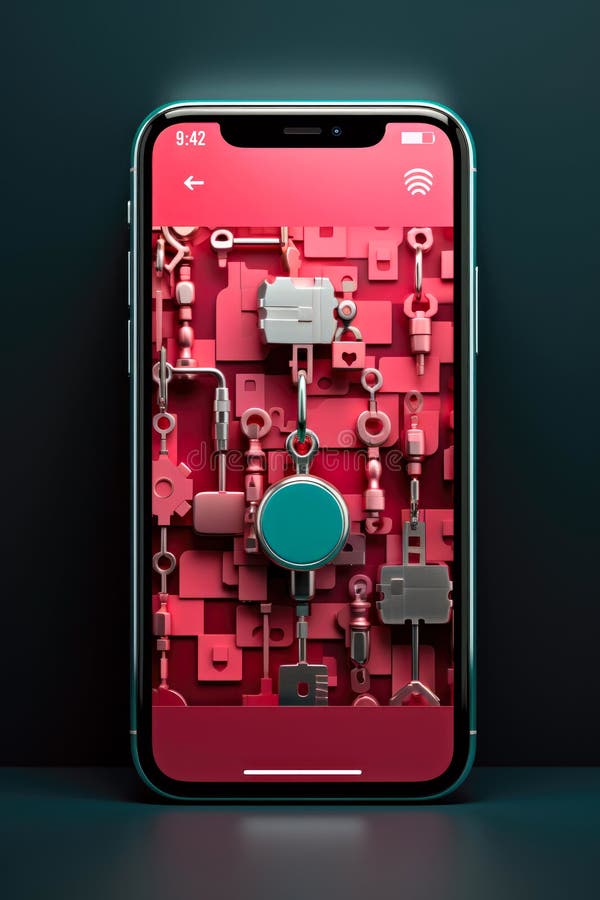 A Cell Phone with a Bunch of Keys on it. Cyber Security of Mobile ...