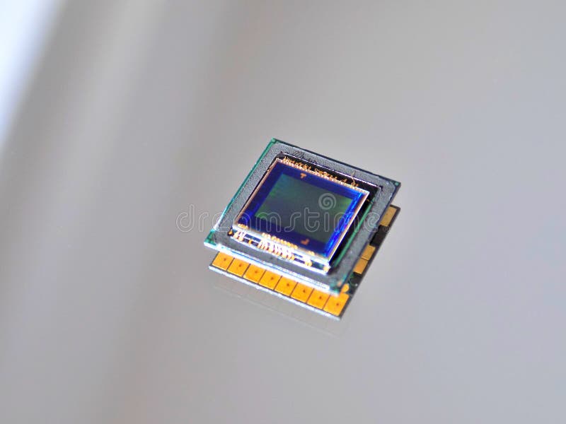 Cell Phone Camera Sensor stock photo. Image of silicon - 110828378