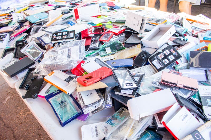 Pile of Various Discarded Signs for the March for Our Lives Rally in ...