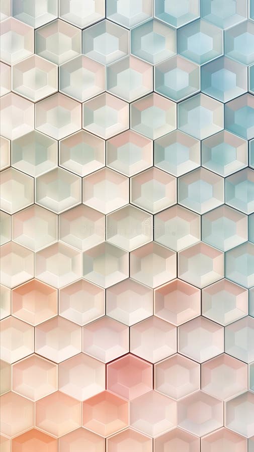 Cell Phone Close Up on Hexagonal Tiles Stock Photo - Image of display ...