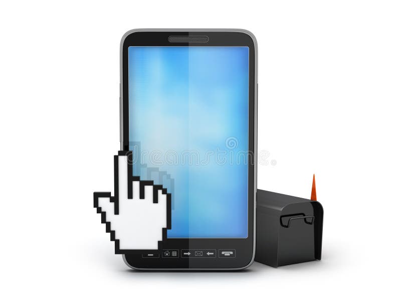 Phone Cursor Email Symbol Stock Illustrations – 516 Phone Cursor Email ...