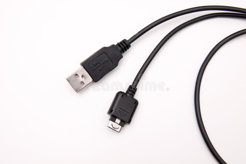 Cell Phone Data Cable stock photo. Image of data, cell - 13251722