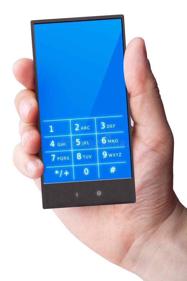 Cell Phone in Hand stock image. Image of cellular, business - 17022579
