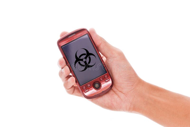 Cell Phone Hazards stock photo. Image of brain, annoyed - 20940790