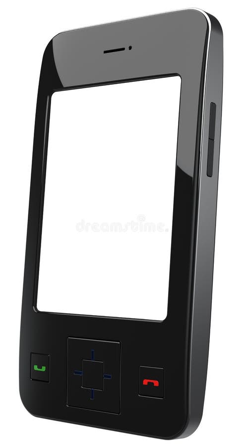 Cell phone (Hi-Res) stock illustration. Illustration of mobility - 16484596